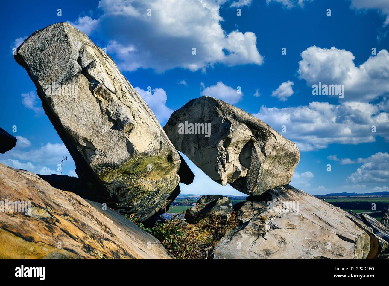 A photo of Devil's Wall in Germany Stock Photo - Alamy