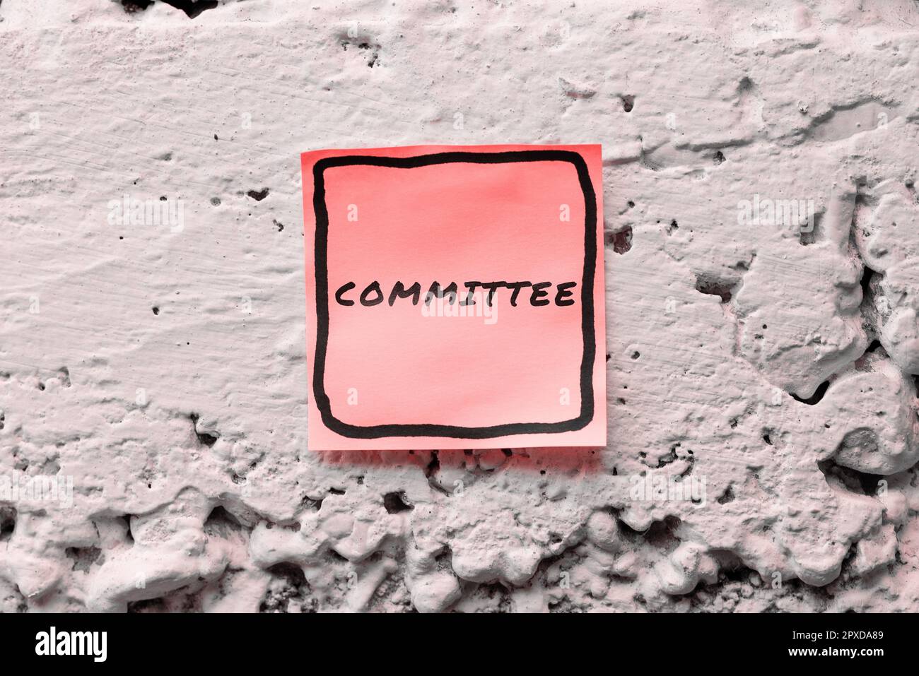 Hand writing sign Committee, Internet Concept Group of people appointed ...