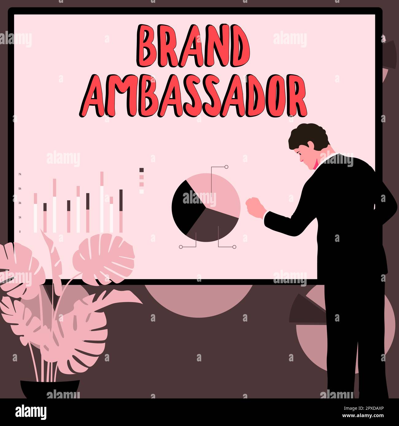 Hand writing sign Brand Ambassador, Word Written on agent accredited as ...