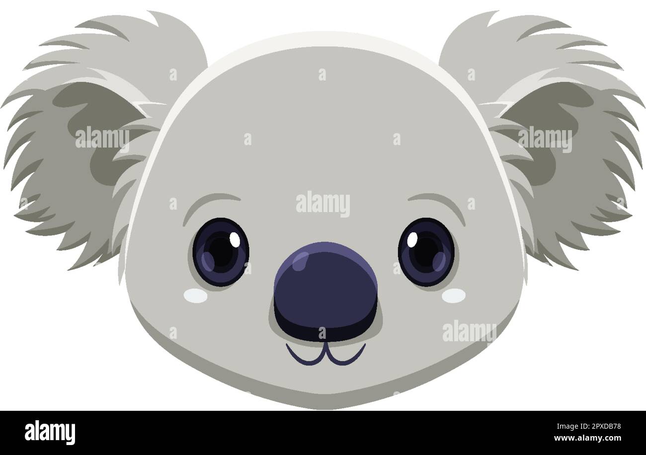 Cute koala cartoon character illustration Stock Vector Image & Art - Alamy