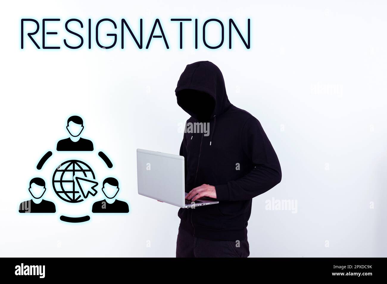 Inspiration showing sign Resignation, Business idea act of giving up ...