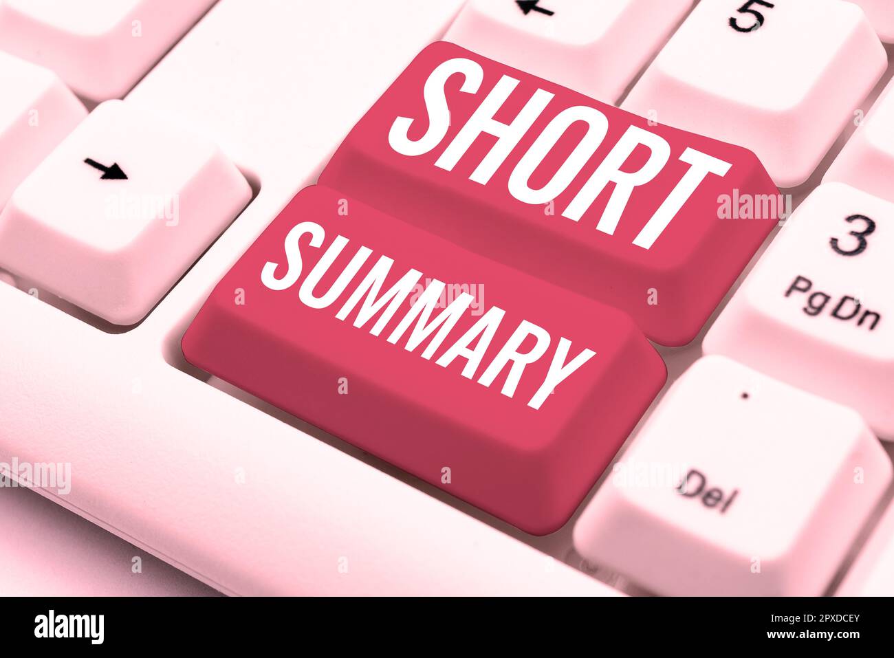 Sign displaying Short Summary, Internet Concept Brief statement of main points clear Stock Photo ...