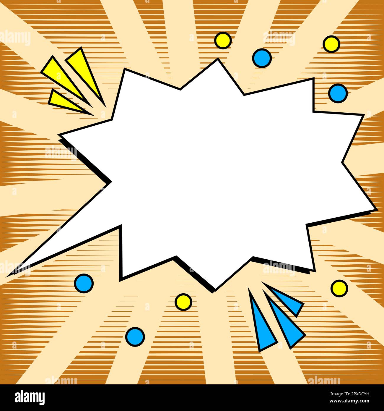Speech Bubble With Copy Space Over Background. Template Framework For ...