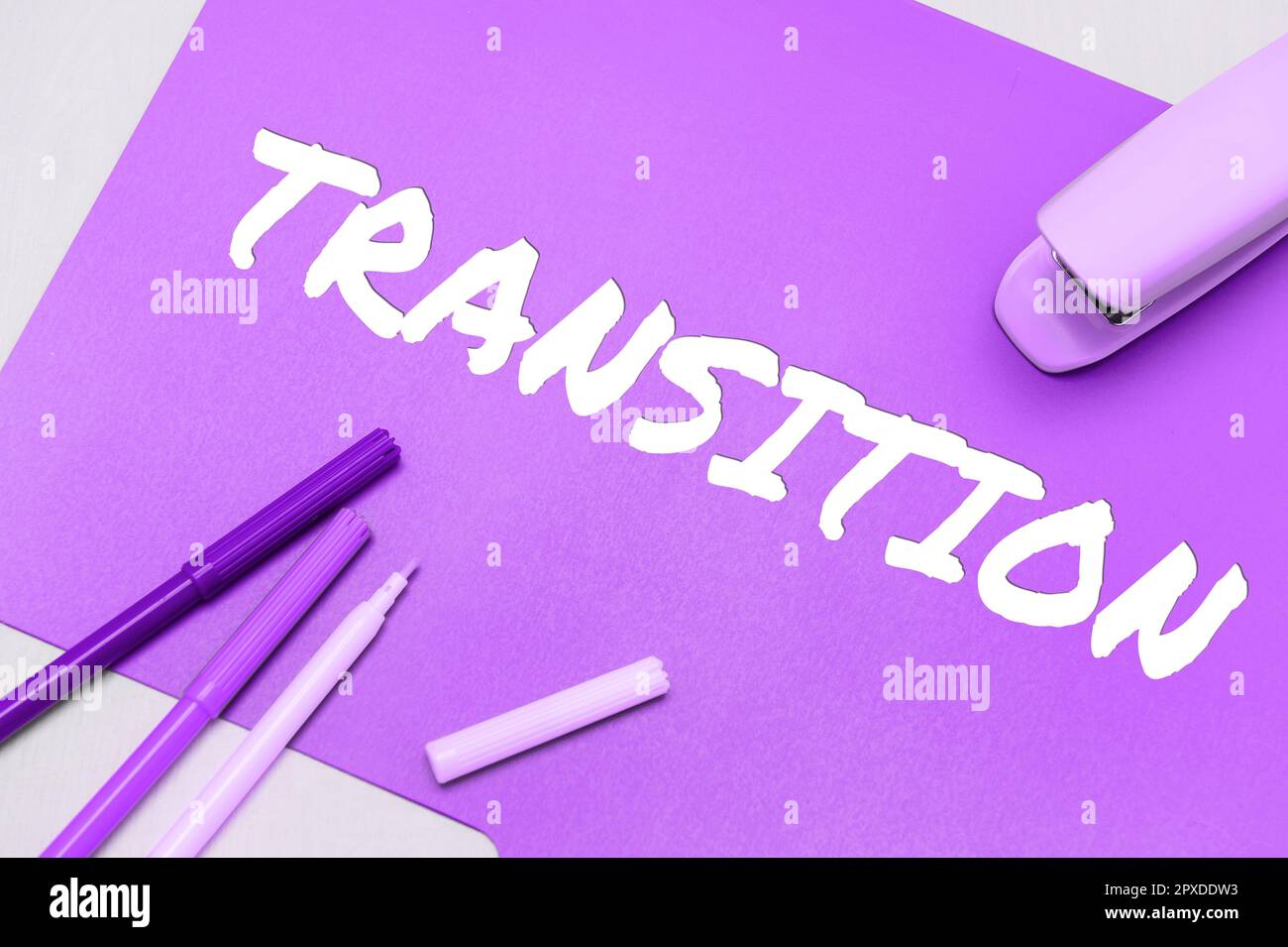 Writing displaying text Transition, Conceptual photo a dramatic or ...