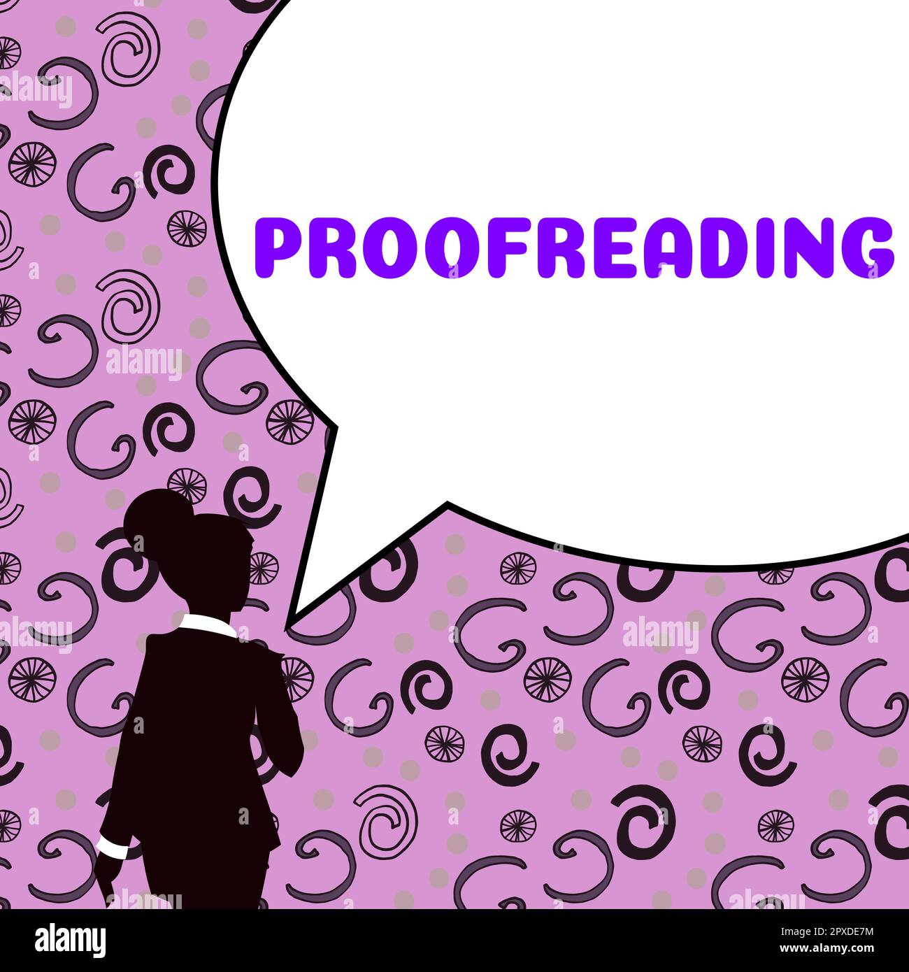 Sign Displaying Proofreading Business Approach Act Of Reading And Marking Spelling Grammar And