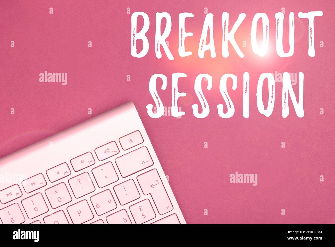 Text caption presenting Breakout Session, Concept meaning workshop ...