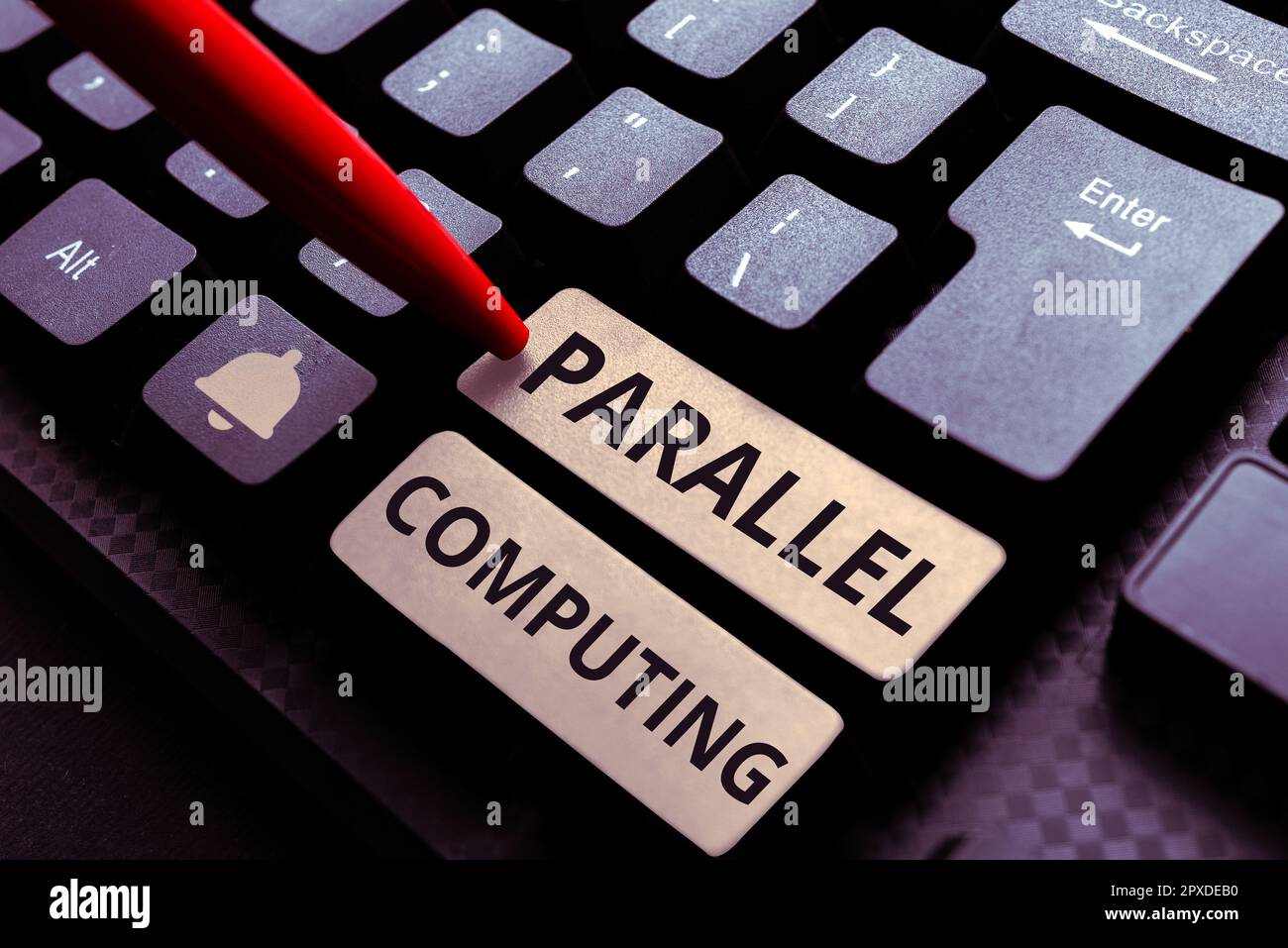 Text caption presenting Parallel Computing, Word Written on ... Text caption presenting Parallel Computing, Word Written on ...