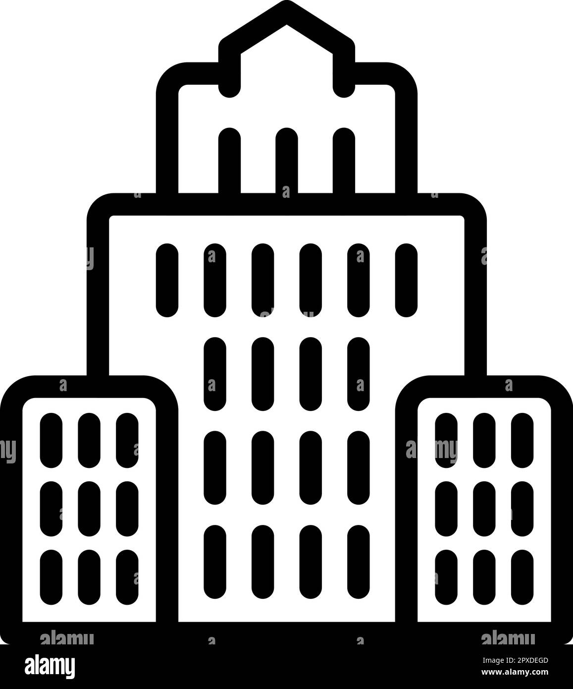 Poland building city icon outline vector. Europe country. Travel polish ...