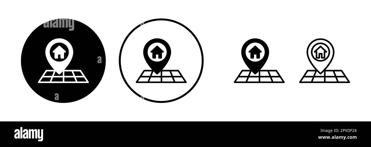 Address icon vector. location icon. address symbol. pin Stock Vector ...