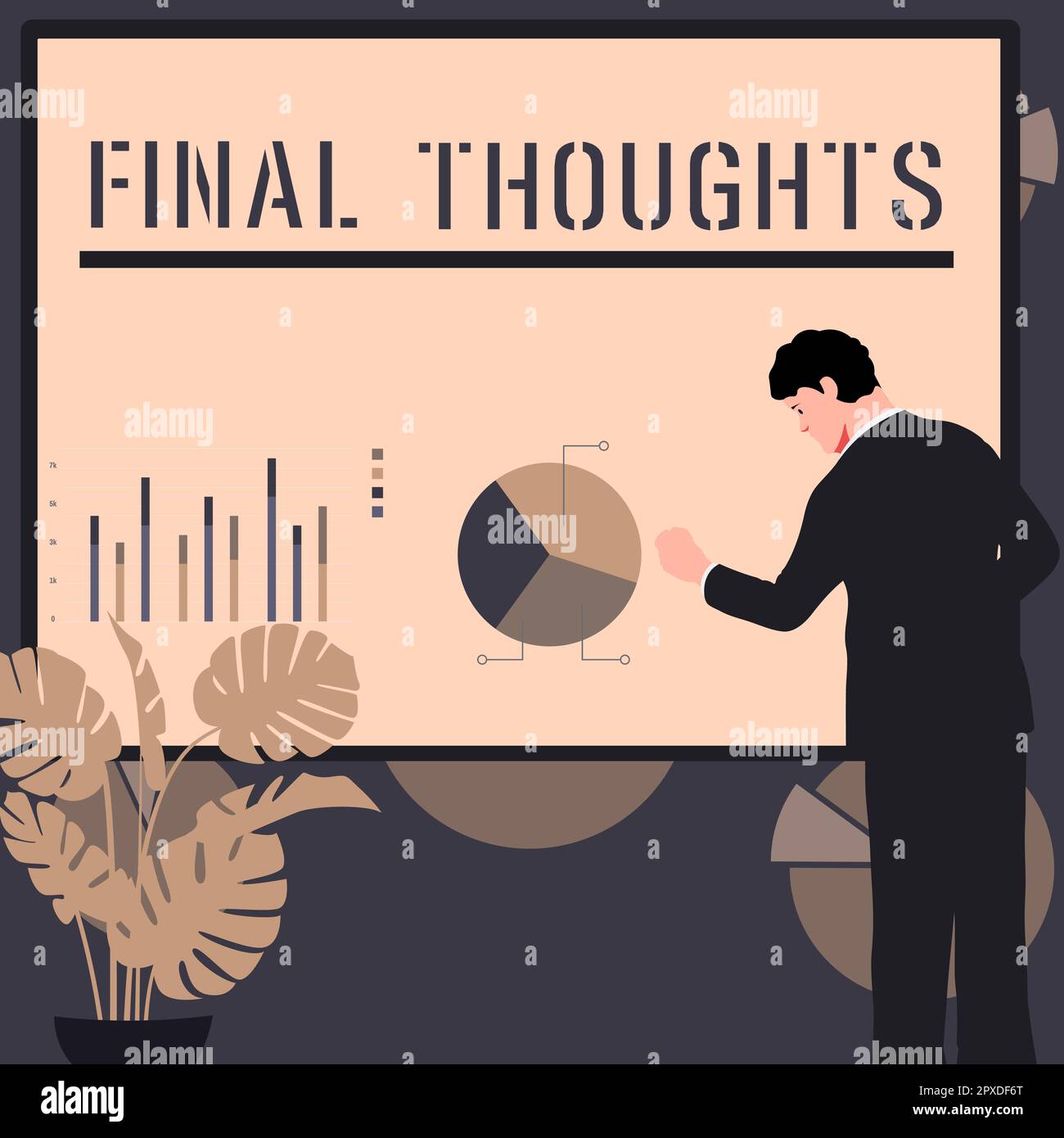 Sign displaying Final Thoughts, Internet Concept Conclusion Last ...