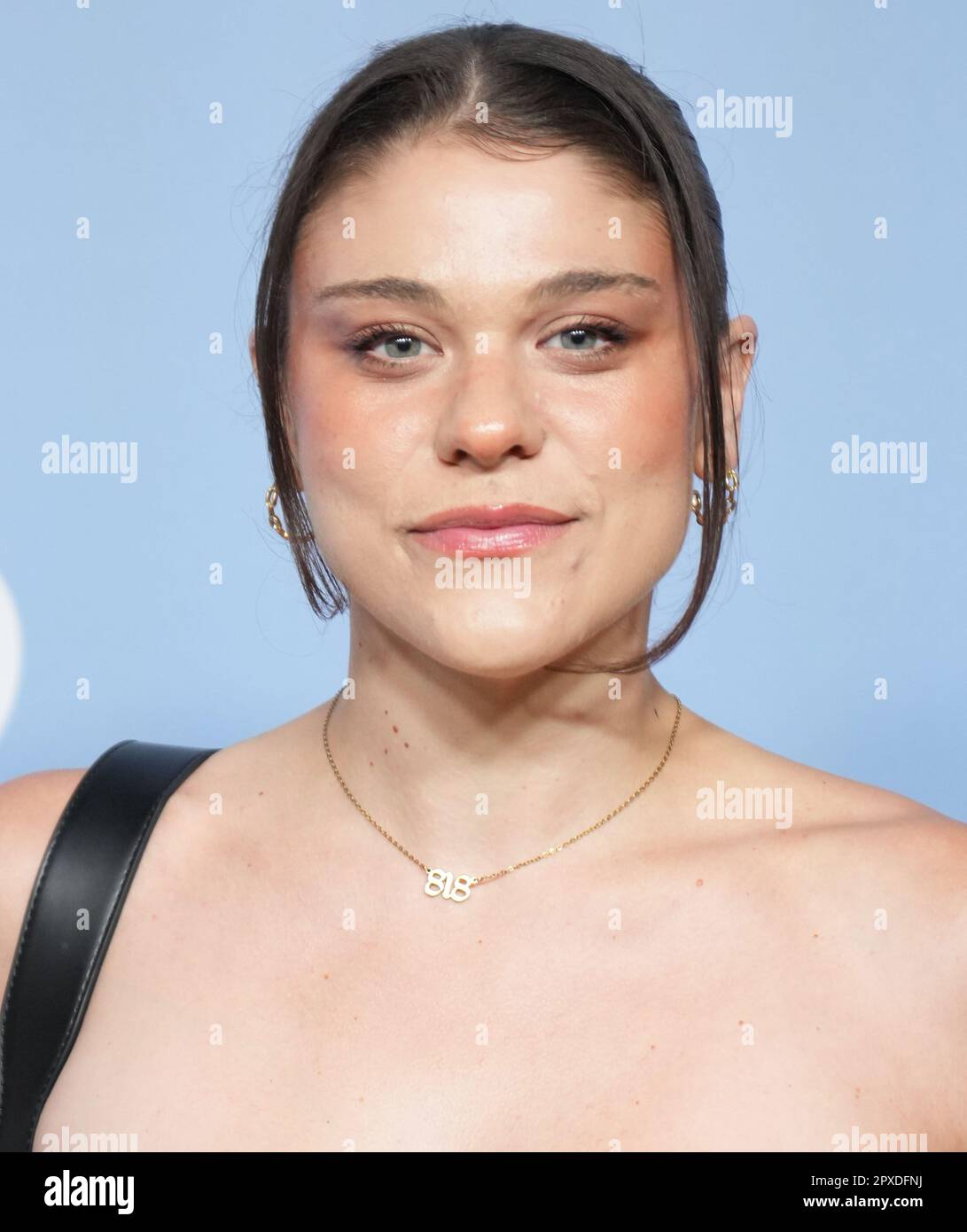 Los Angeles, USA. 01st May, 2023. Maya Rose arrives at the TED LASSO Day held at the Think Apple ...