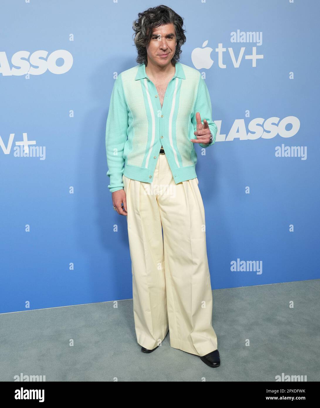 Los Angeles, USA. 01st May, 2023. James Lance arrives at the TED LASSO ...