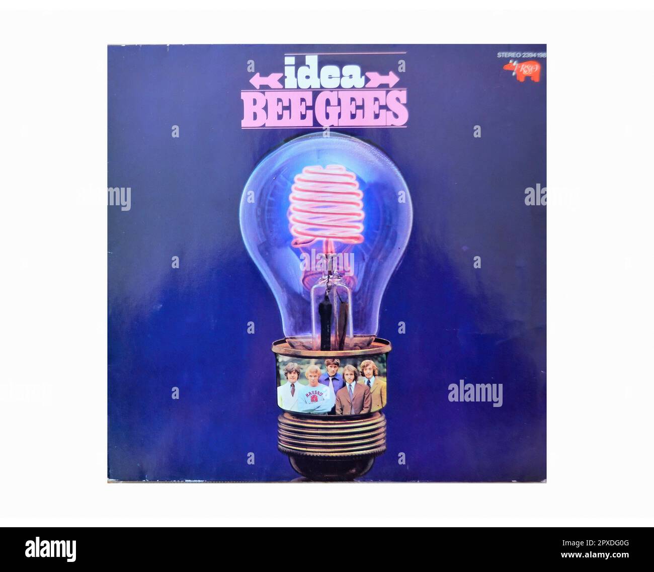 Bee Gees - Idea - Vintage L.P Music Vinyl Record Stock Photo - Alamy