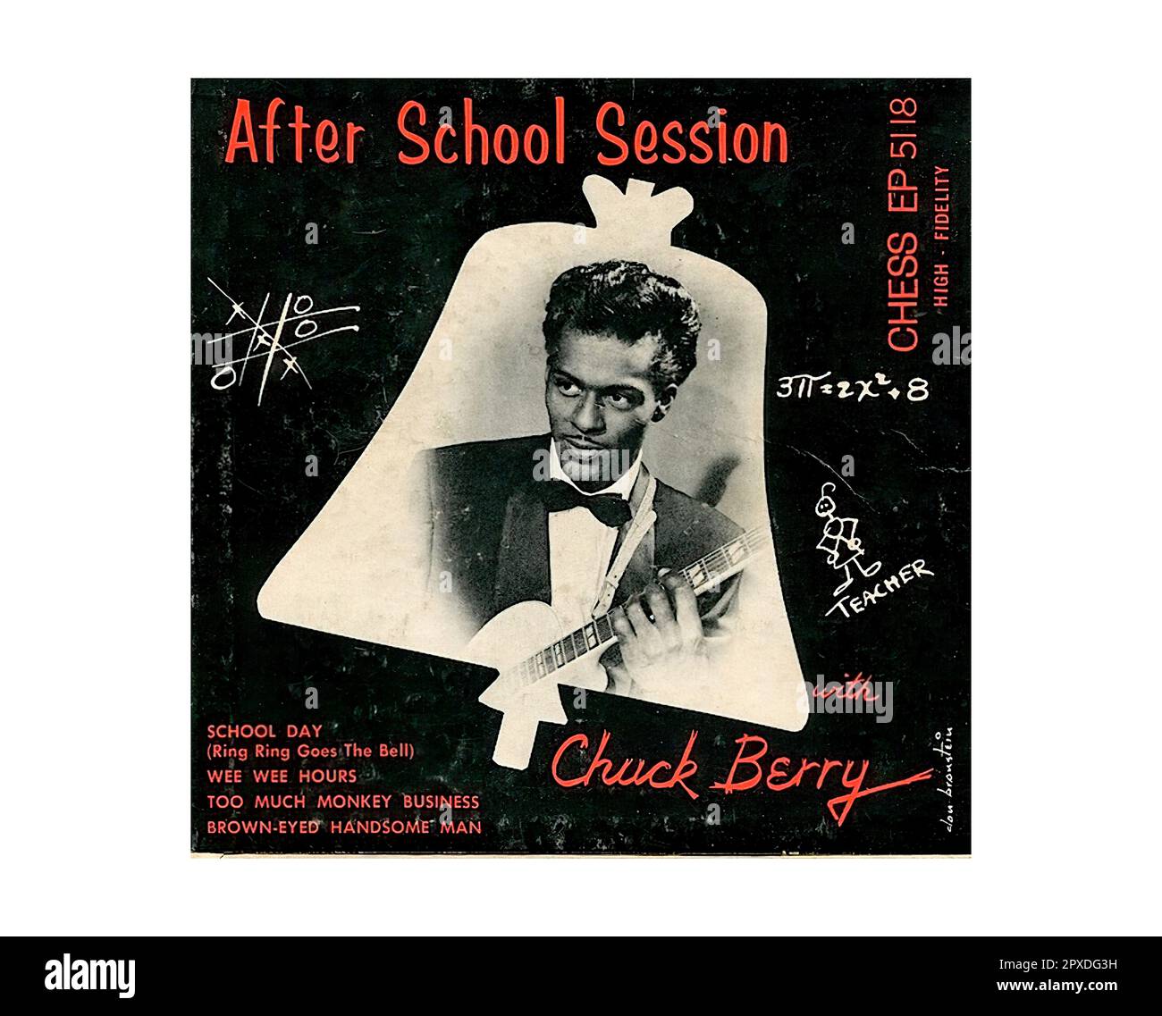 Berry Chuck 1957 - Extended Play 45 R.P.M - Vintage Vinyl Music Record ...