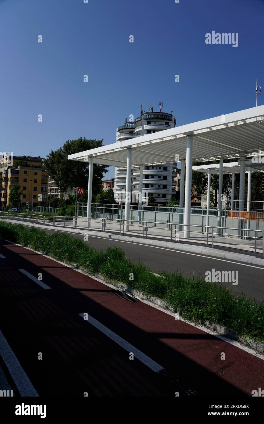 Forlanini Metro Station for Linate Airport, next opening, Milan ...