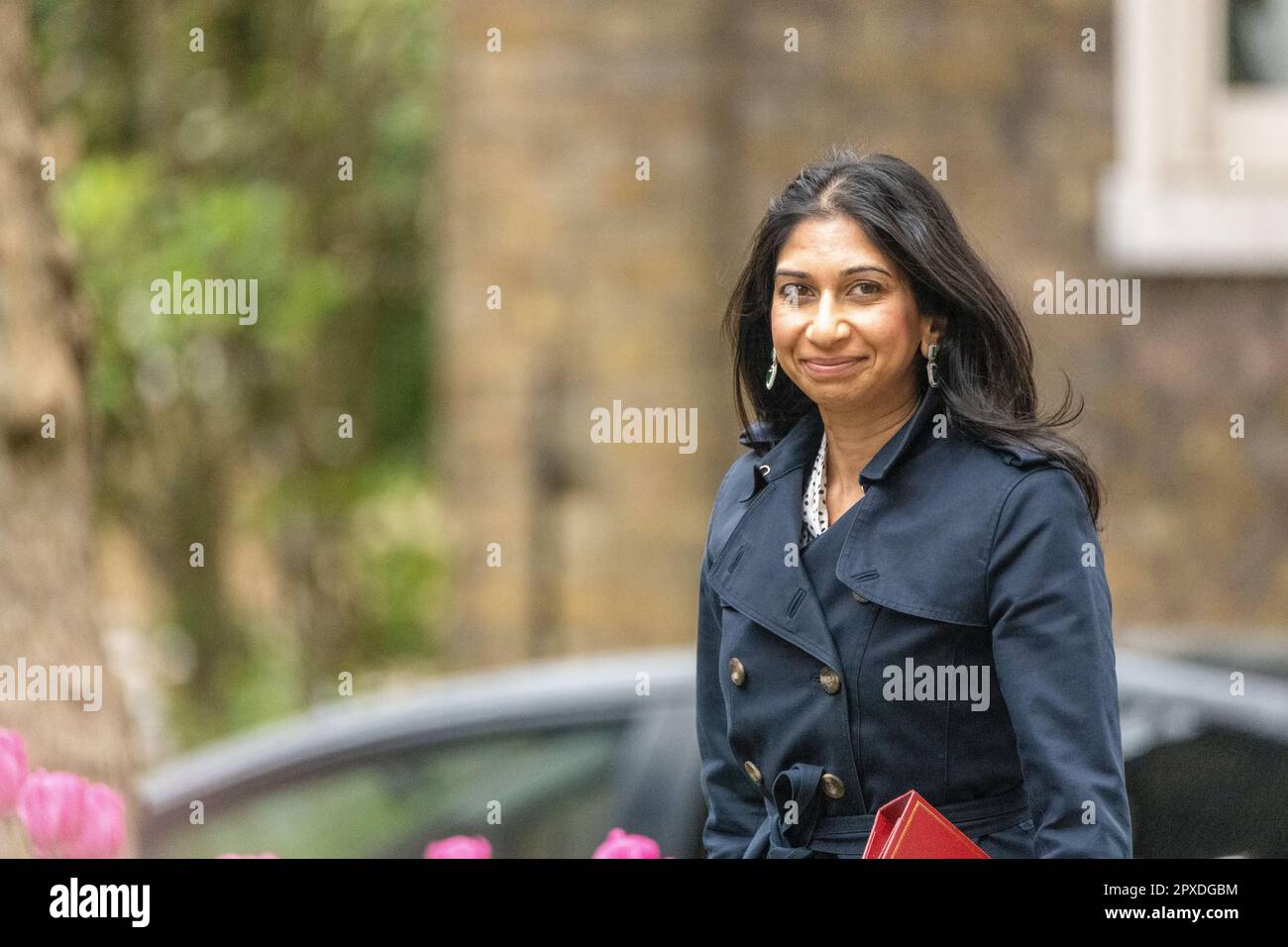 London, UK. 02nd May, 2023. Suella Braverman, Home Secretary, arrives ...