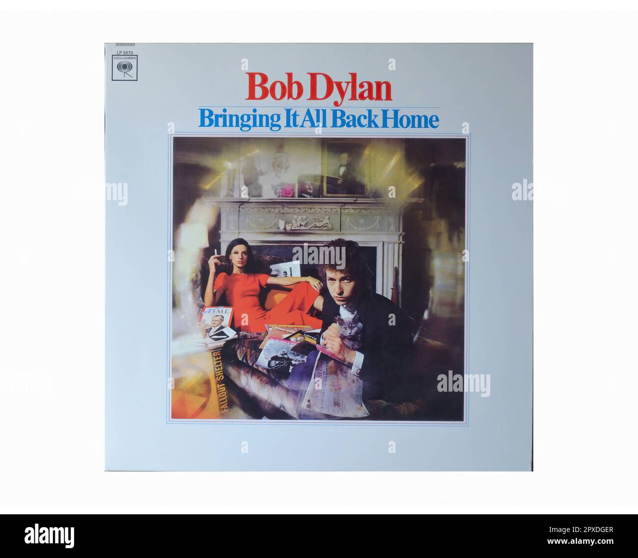 Bob Dylan - Bringing It All Back Home - Vintage L.P Music Vinyl Record ...