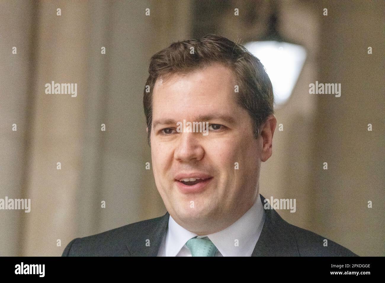 Robert jenrick arrives hi-res stock photography and images - Alamy