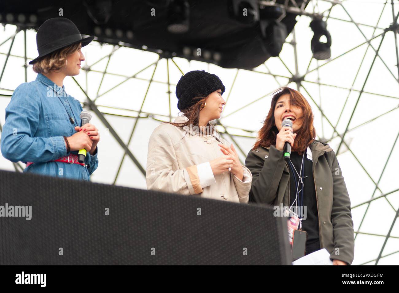 Valentina Correani, Martina Martorano, Valentina Petrini Stock Photo ...