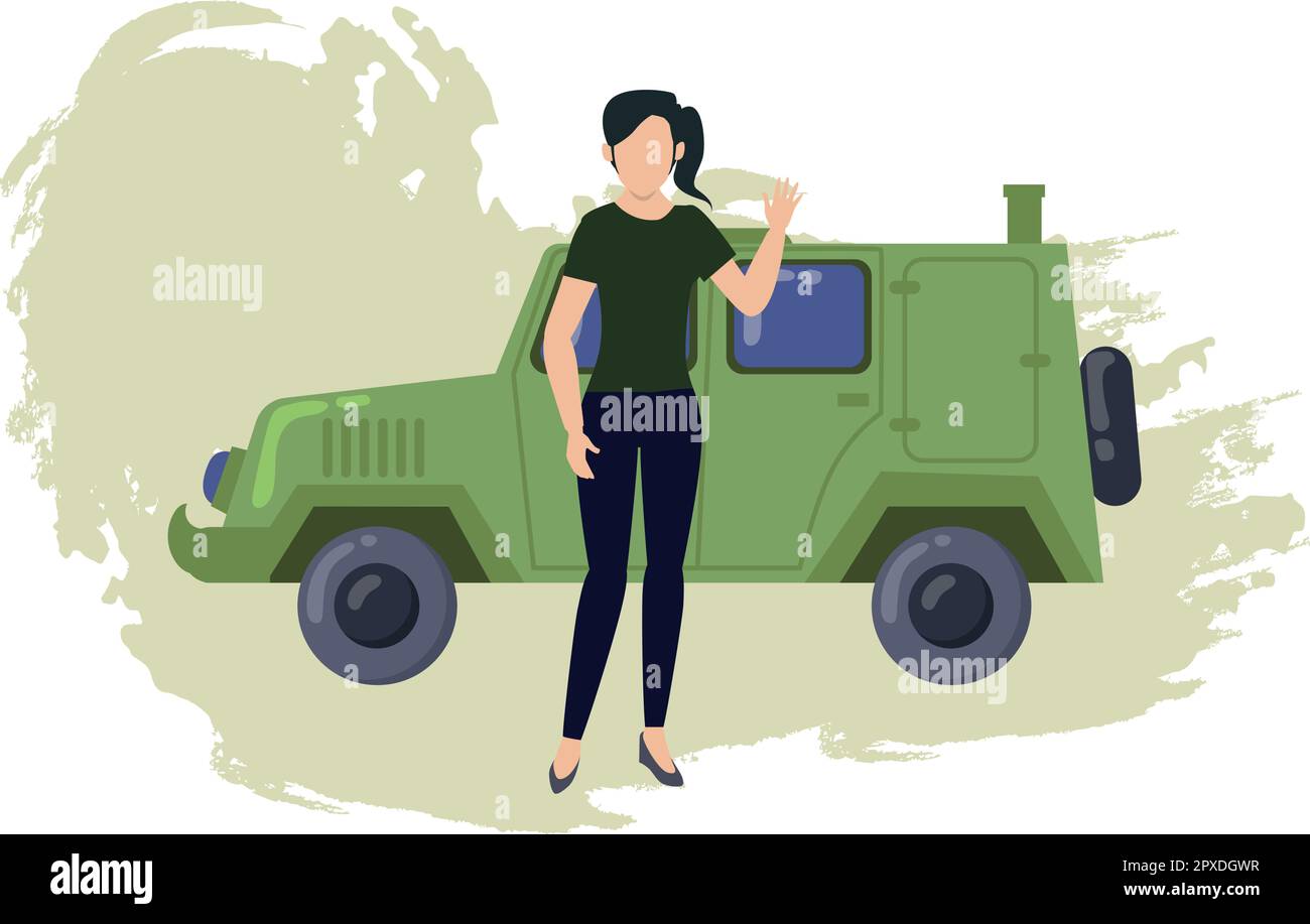Us military jeep Stock Vector Images - Alamy