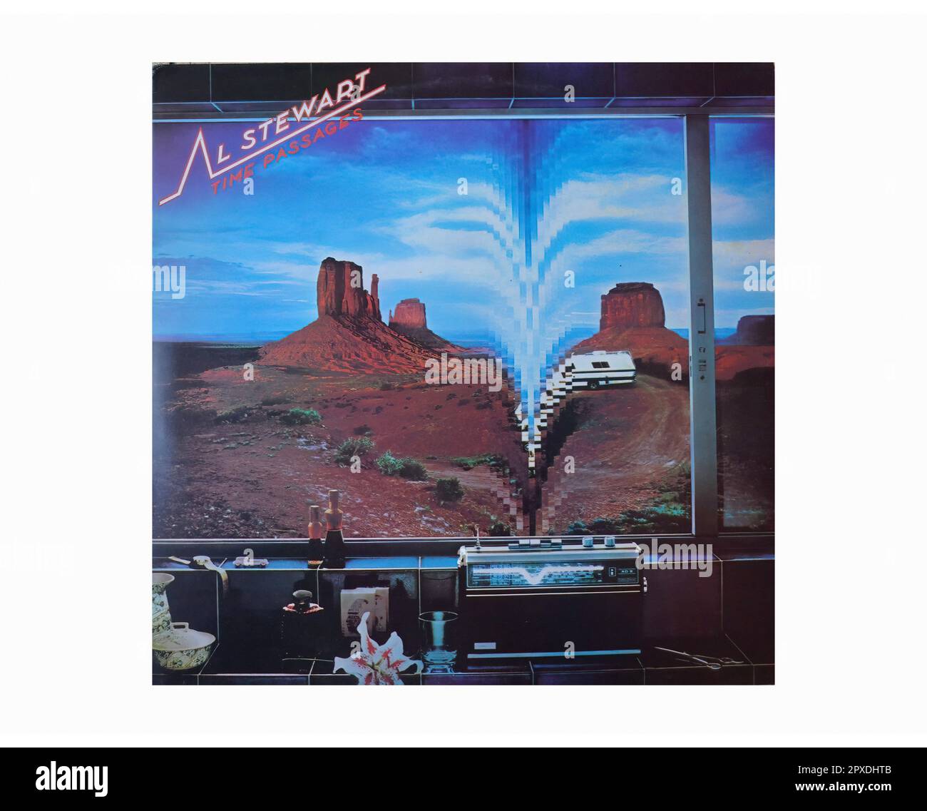 Al Stewart - Time Passages - Vintage L.P Music Vinyl Record Stock Photo ...