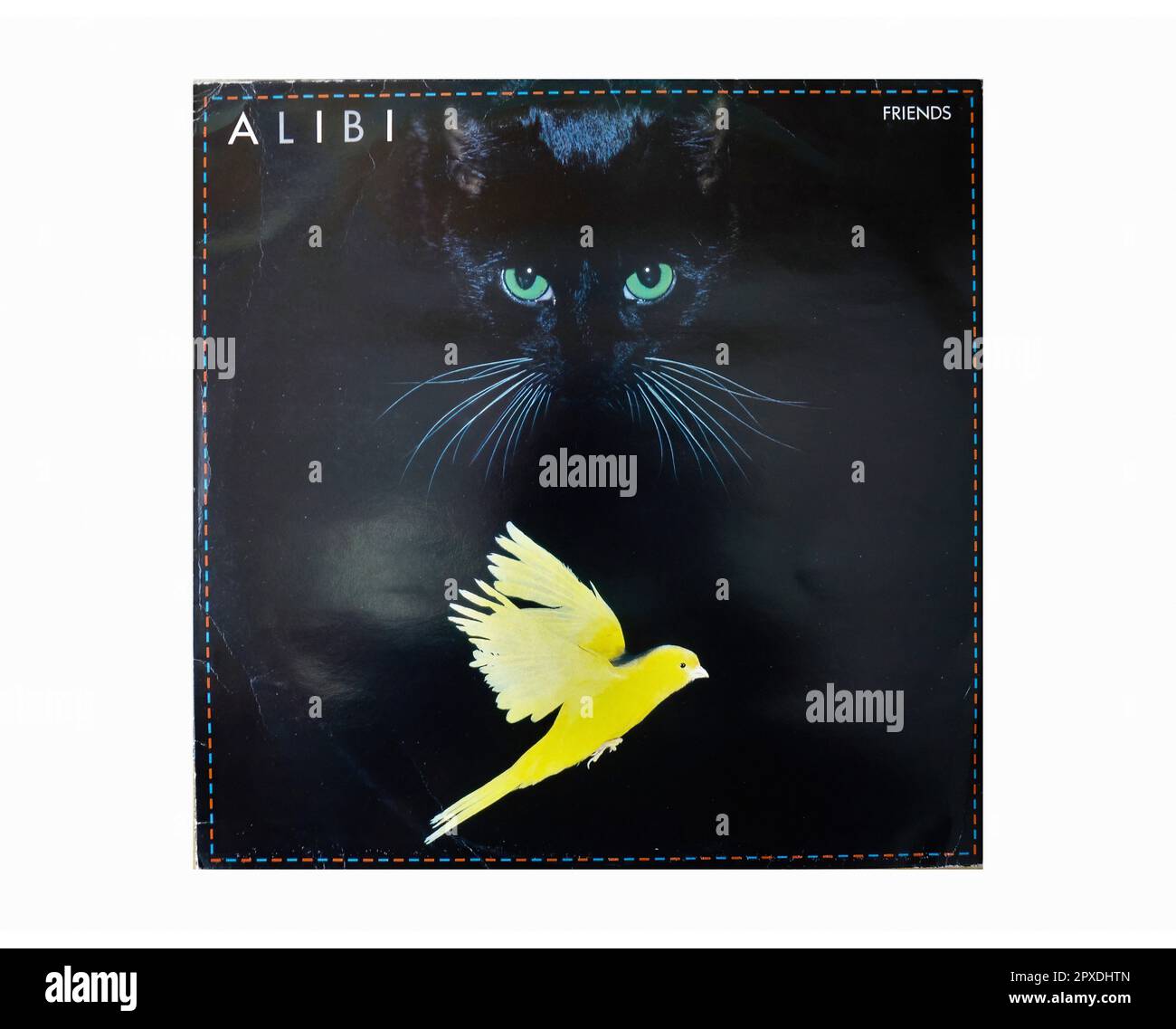 Alibi - Friends - Vintage L.P Music Vinyl Record Stock Photo - Alamy