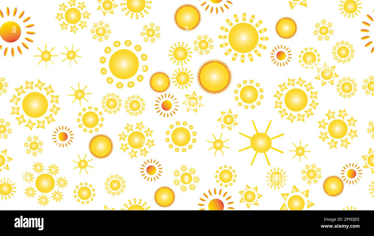 The texture of the pattern is seamless from a multitude of warm bright ...