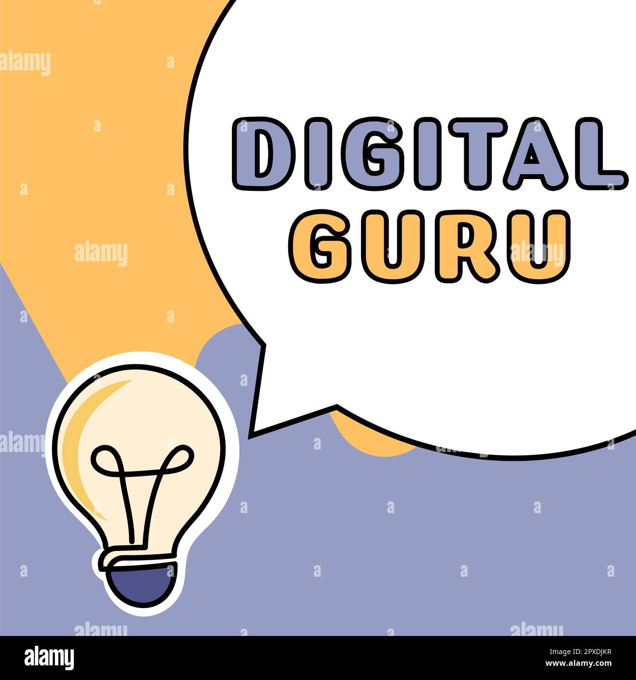 Sign displaying Digital Guru, Business overview teacher and ...