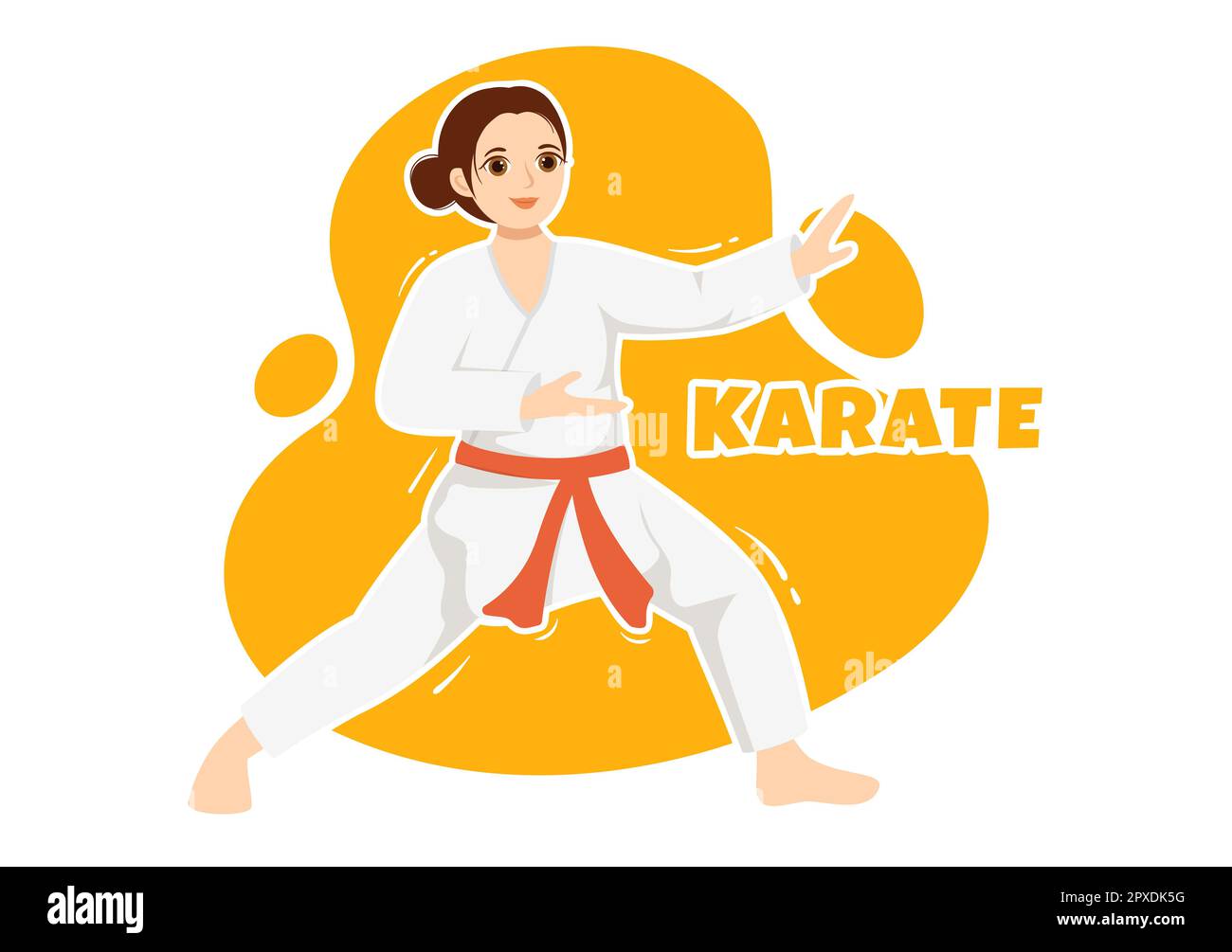 People Doing Some Basic Karate Martial Arts Moves, Fighting Pose and ...