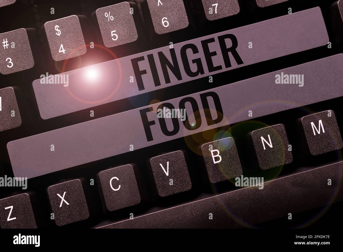 Conceptual display Finger Food, Business concept products and ...