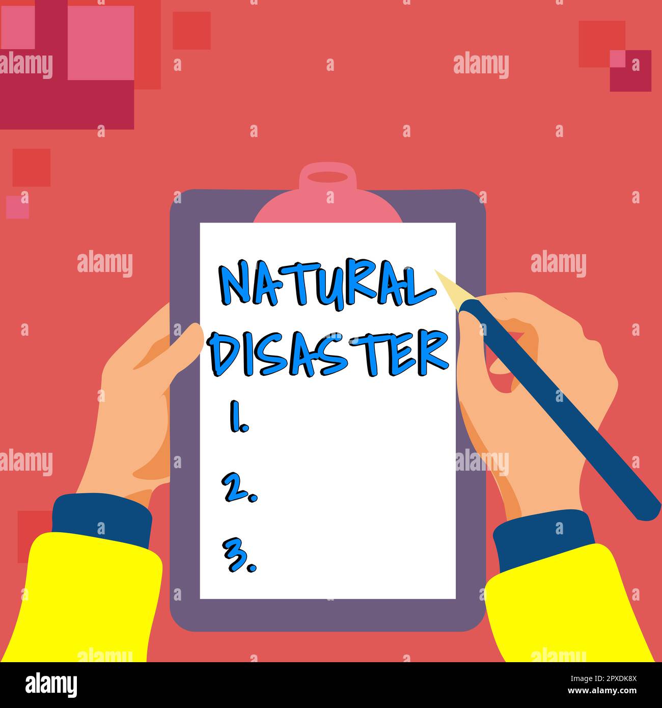 Handwriting text Natural Disaster, Word Written on occurring in the ...