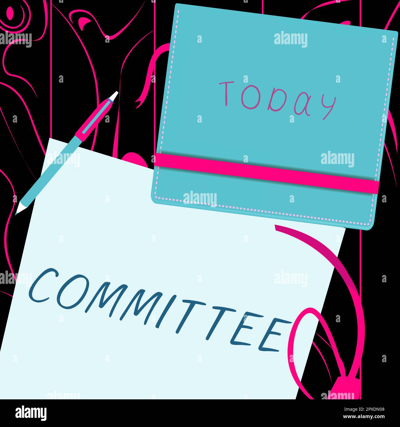 Text showing inspiration Committee, Concept meaning Group of people ...