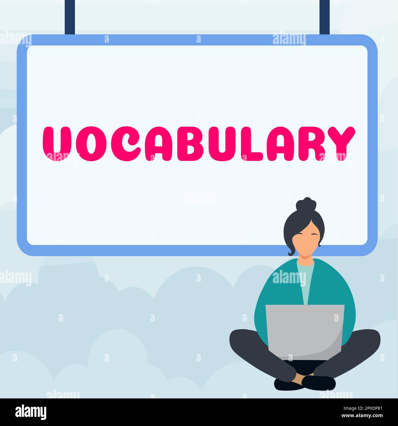 Conceptual display Vocabulary, Business showcase collection of words ...