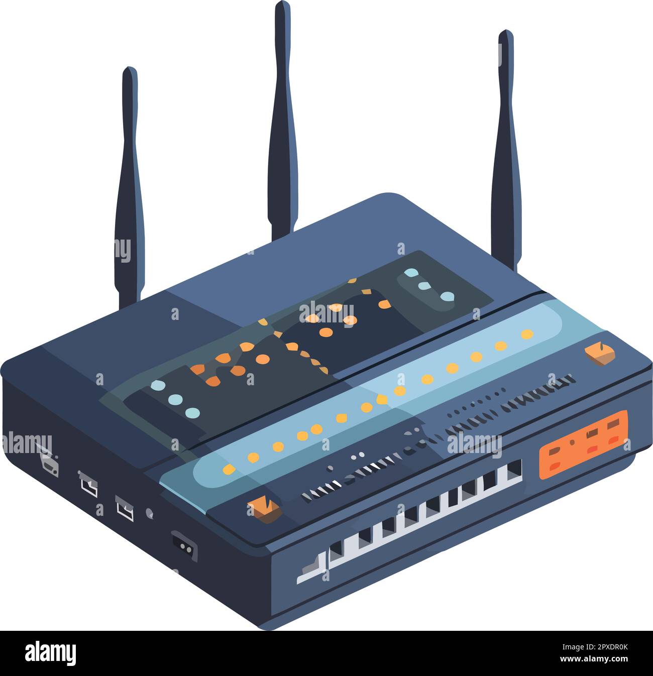 Old wireless router hi-res stock photography and images - Alamy