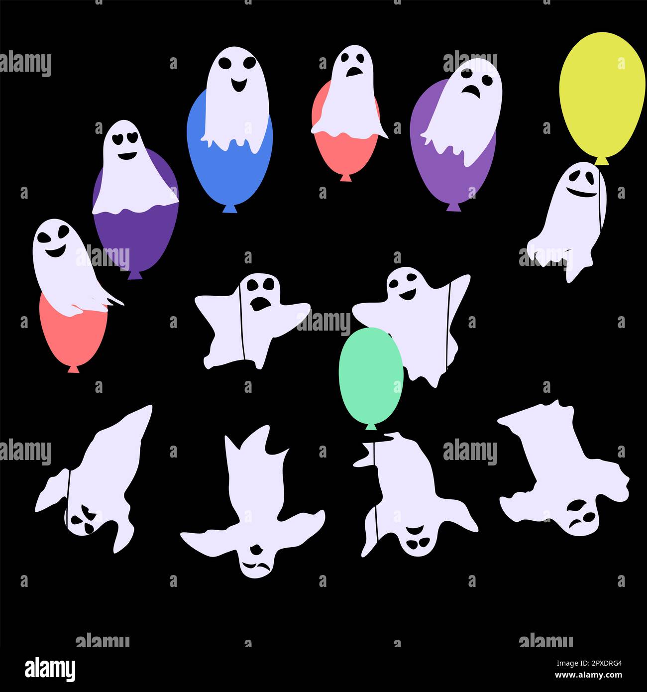 Little ghosts hi-res stock photography and images - Alamy