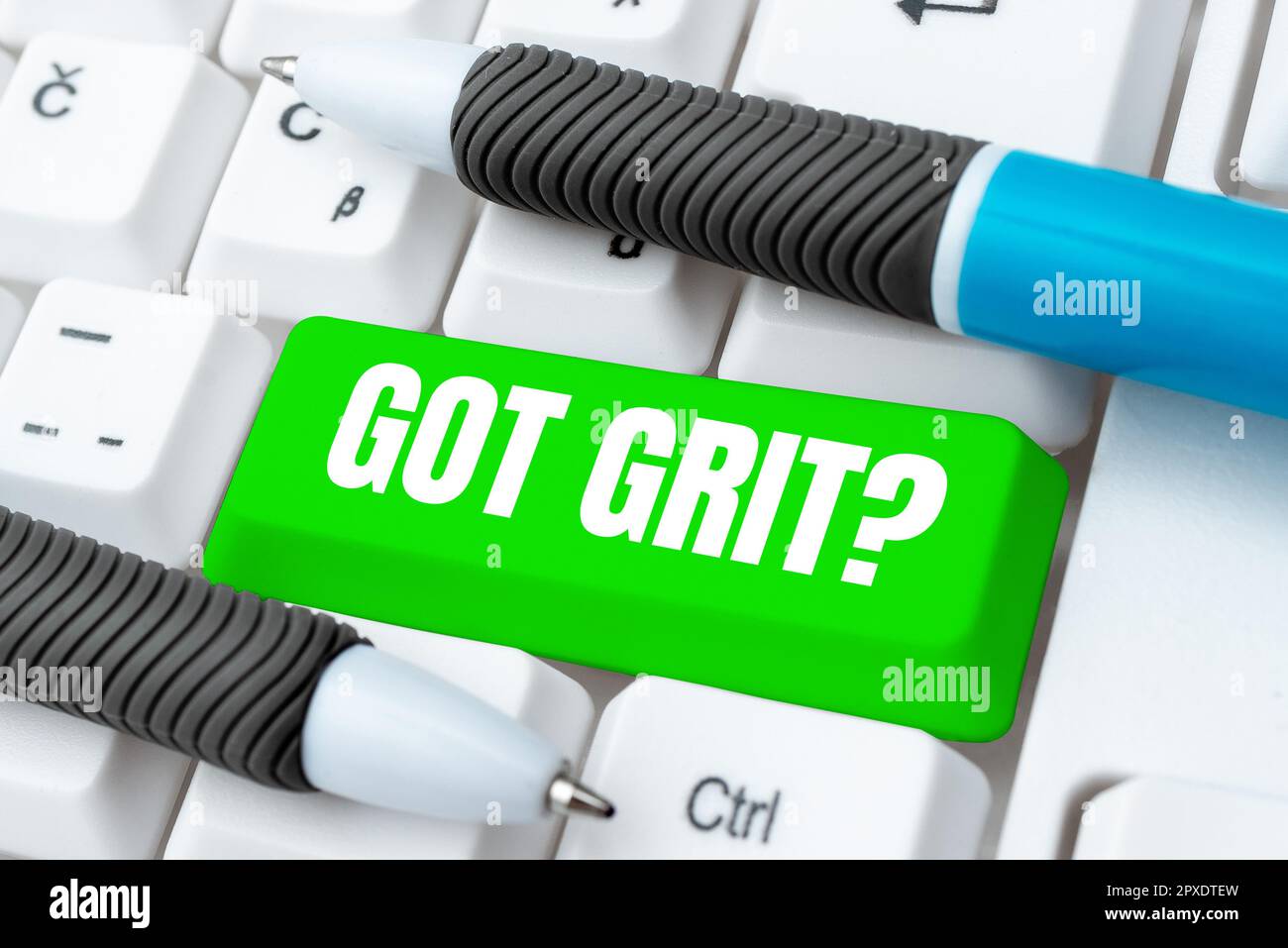 Sign displaying Got Grit, Business approach A hardwork with ...