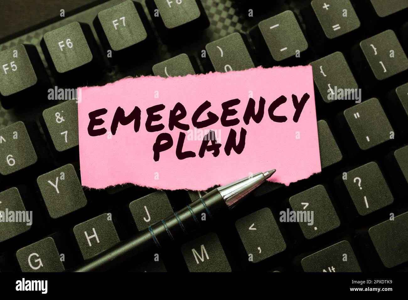 Conceptual display Emergency Plan, Concept meaning Procedures for ...