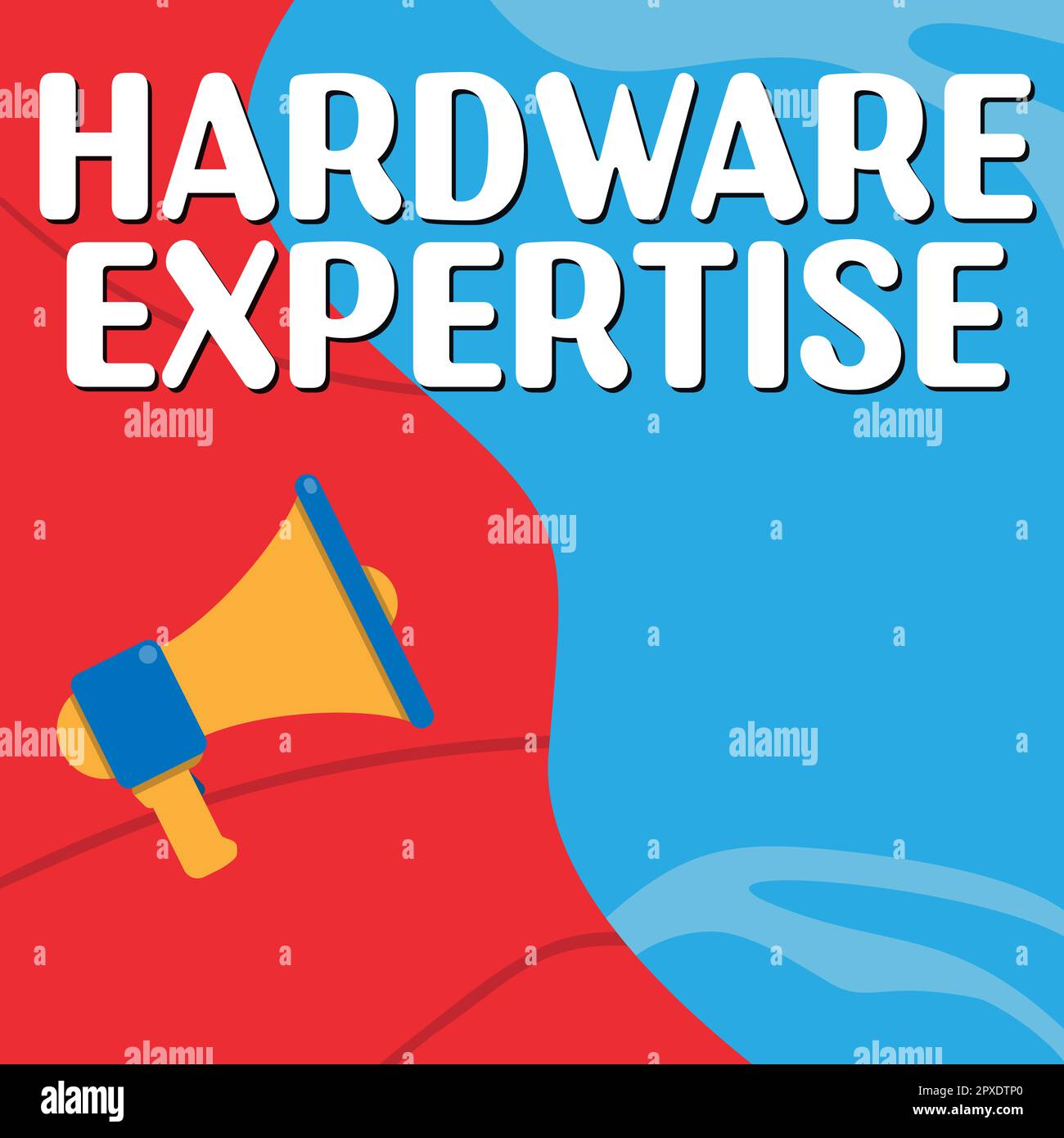 Sign displaying Hardware Expertise, Word Written on machines and other ...