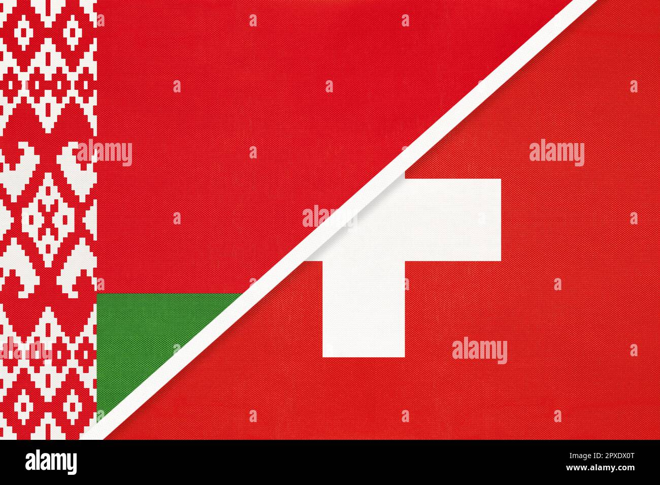 Belarus and Switzerland, symbol of country. Belarusian vs Swiss ...