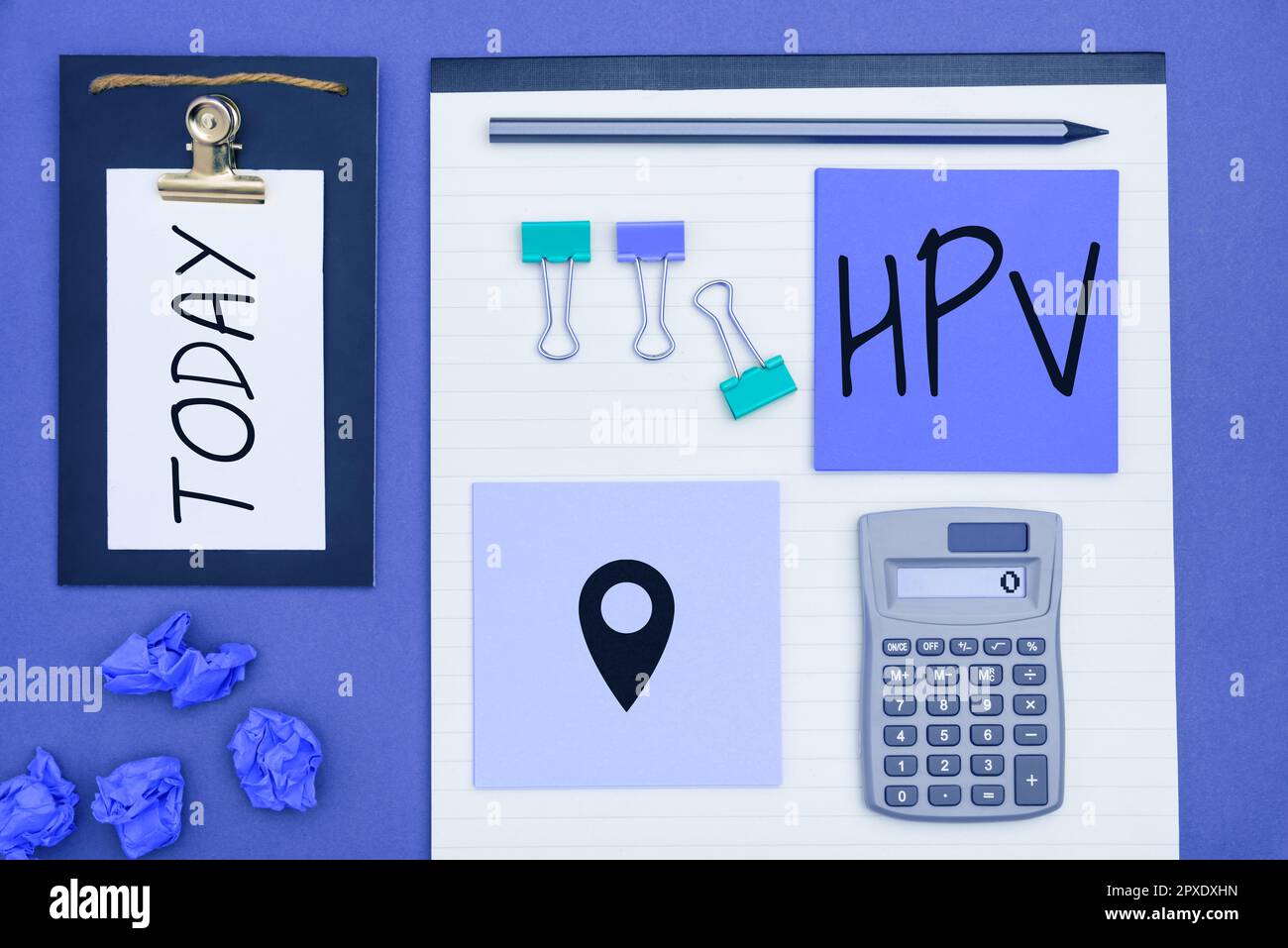 Hand writing sign Hpv, Concept meaning Group of viruses that affect ...