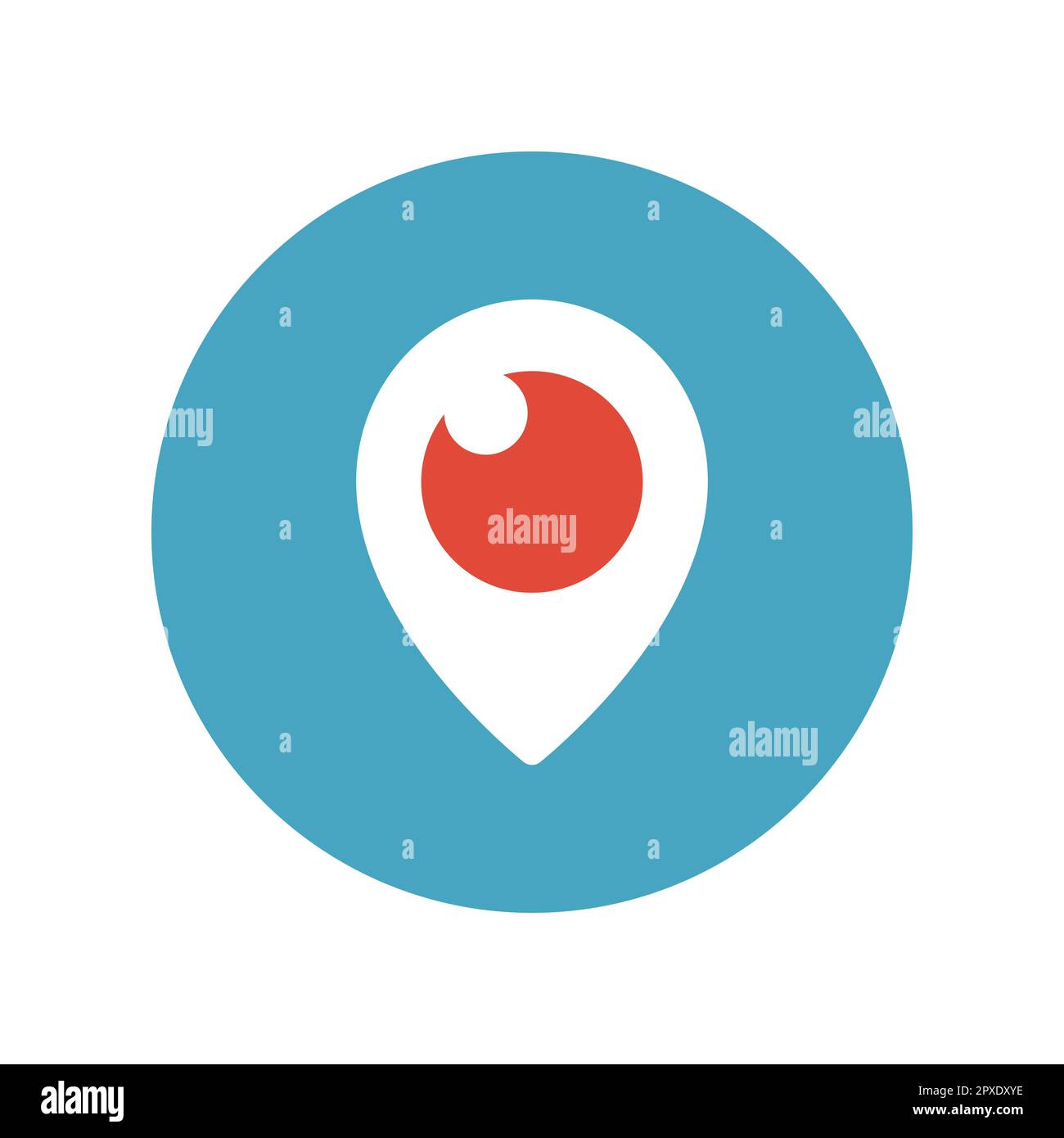 Vinnytsia, Ukraine - May 1, 2023. Periscope icon vector illustration ...