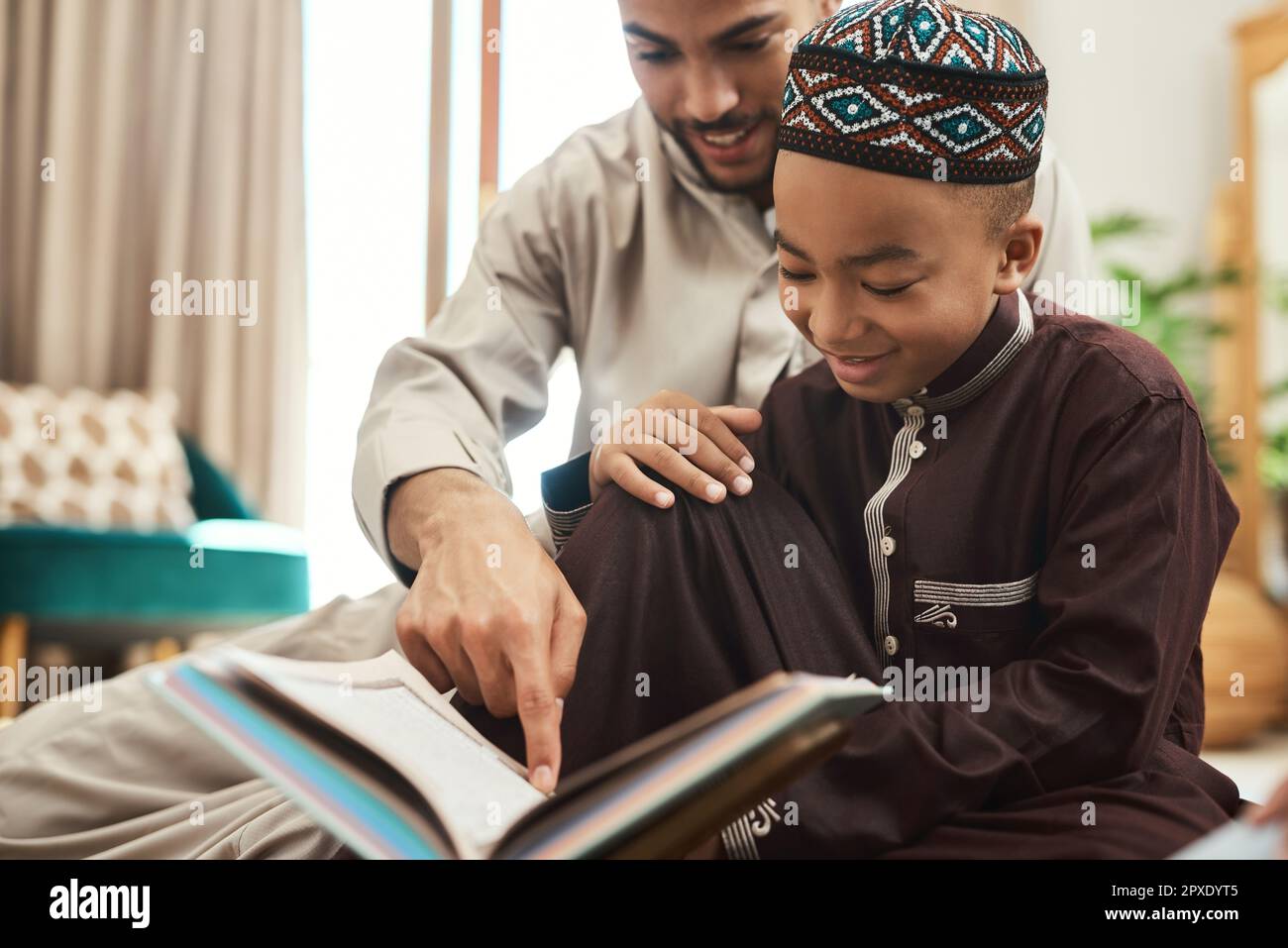 A reader lives a thousand lives before he dies. a young muslim man and ...