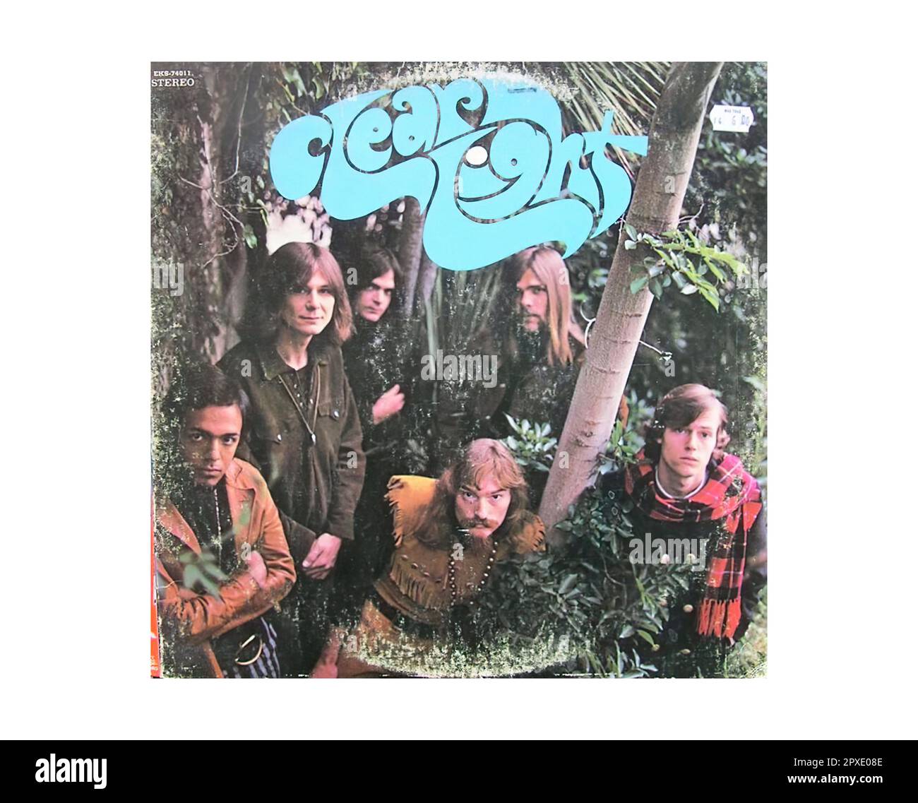 Clear Light - Elektra C - Vintage Vinyl Record Sleeve Stock Photo - Alamy