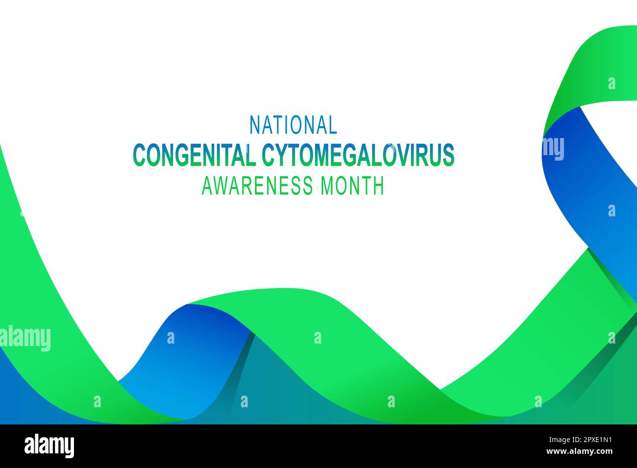 National Congenital Cytomegalovirus Awareness Month background ...