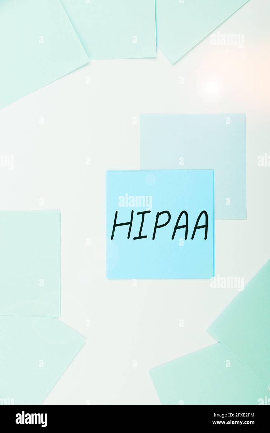 Conceptual display Hipaa, Business approach Acronym stands for Health ...