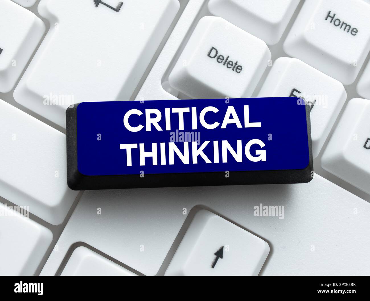 Conceptual display Critical Thinking, Business showcase sequence of ...