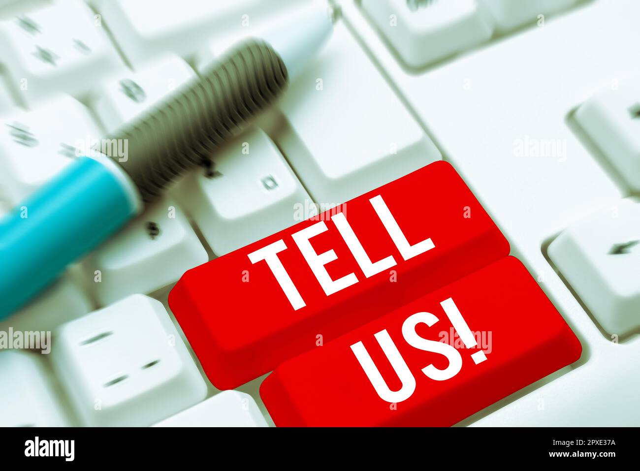 Text caption presenting Tell Us, Word for communicate information to ...