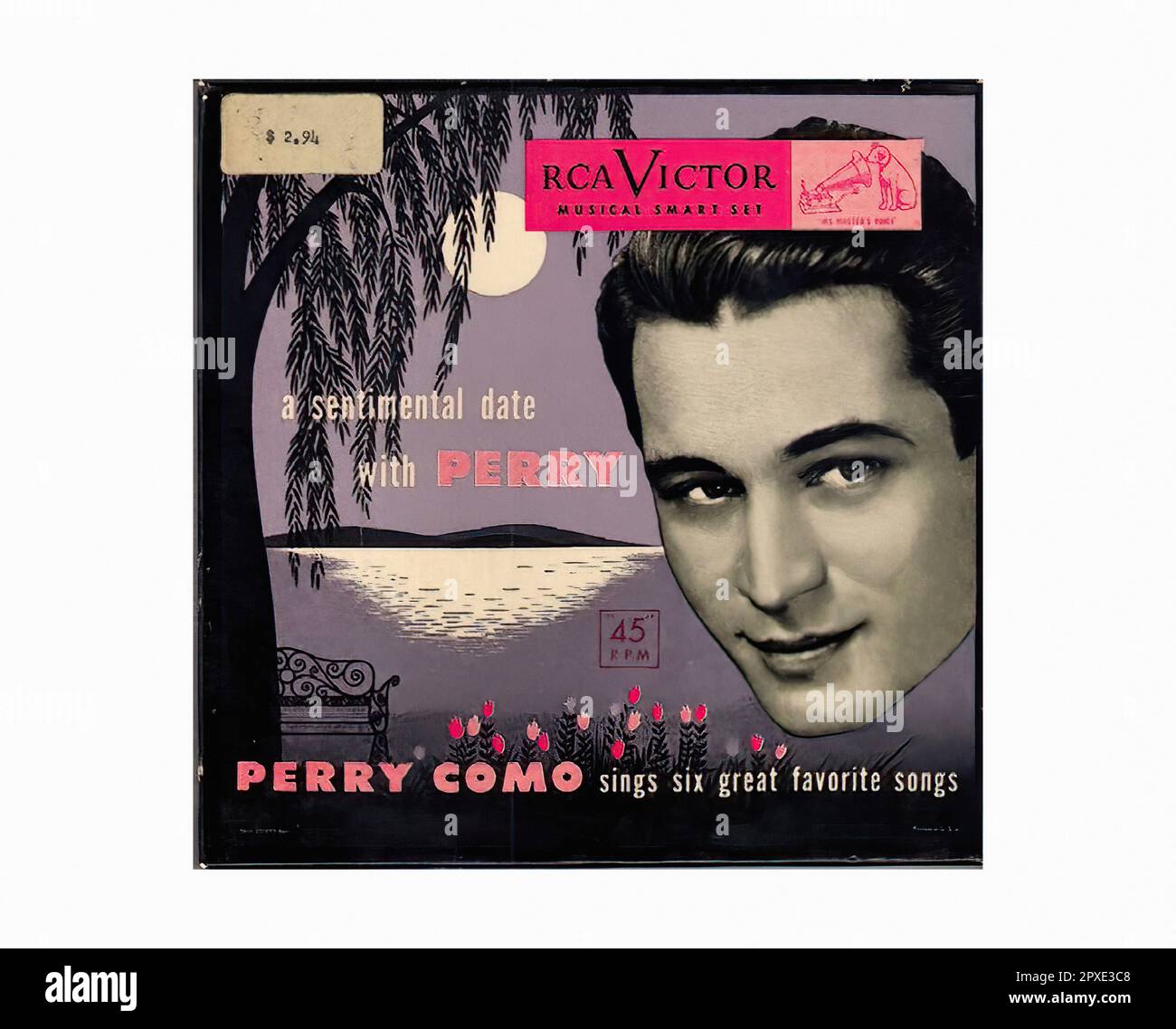 Como Perry - 1949 01 A - Vintage 45 R.P.M Music Vinyl Record Stock Photo - Alamy