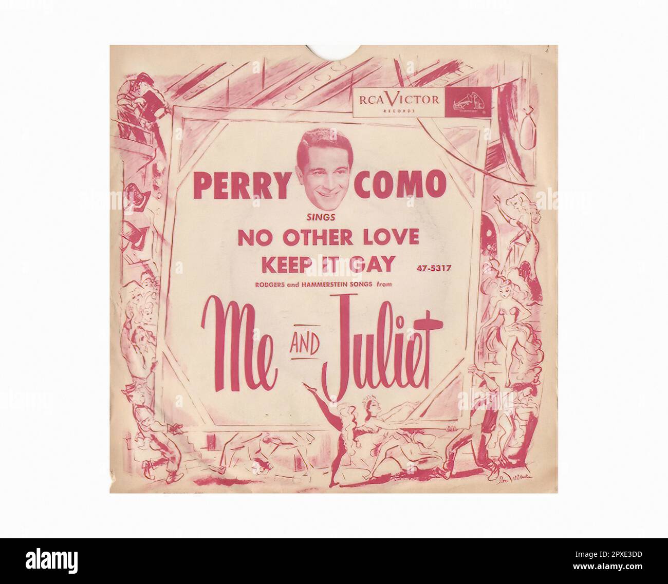 Como Perry - 1953 06 A - Vintage 45 R.P.M Music Vinyl Record Stock ...