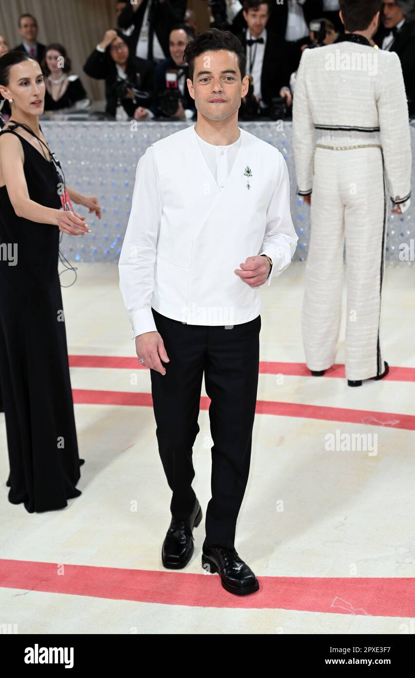 New York, USA. 1st May, 2023. New York, USA. May 1st, 2023. Rami Malek ...